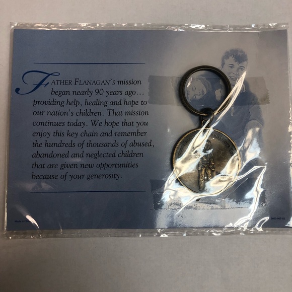 Accessories | Father Flanagan Mission Key Chain | Poshmark